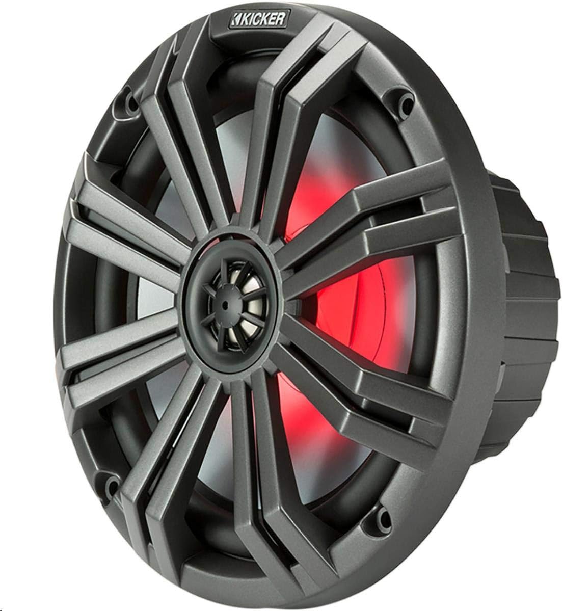 Amazon.com: Kicker KM 6.5 Inch Marine UV Treated Speakers, Charcoal and ...