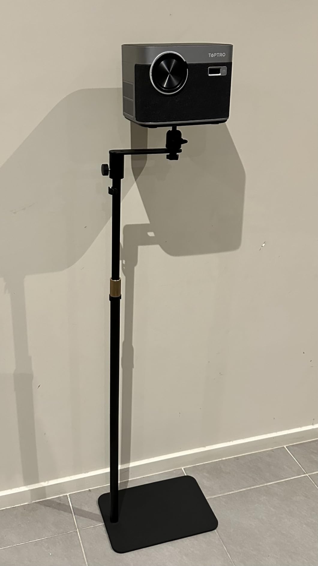 HIBORI Projector Floor Stand 360 Degree Rotation Projector Mount ...