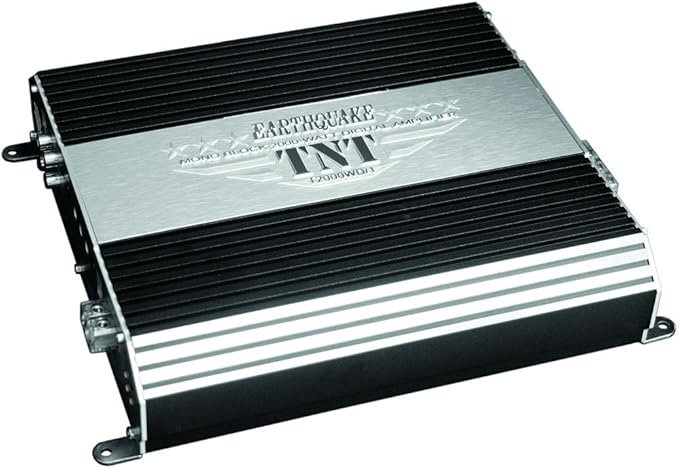 Amazon.com: EARTHQUAKE T2000WD/1 Mono Block 2000-Watt MOSFET Digital ...