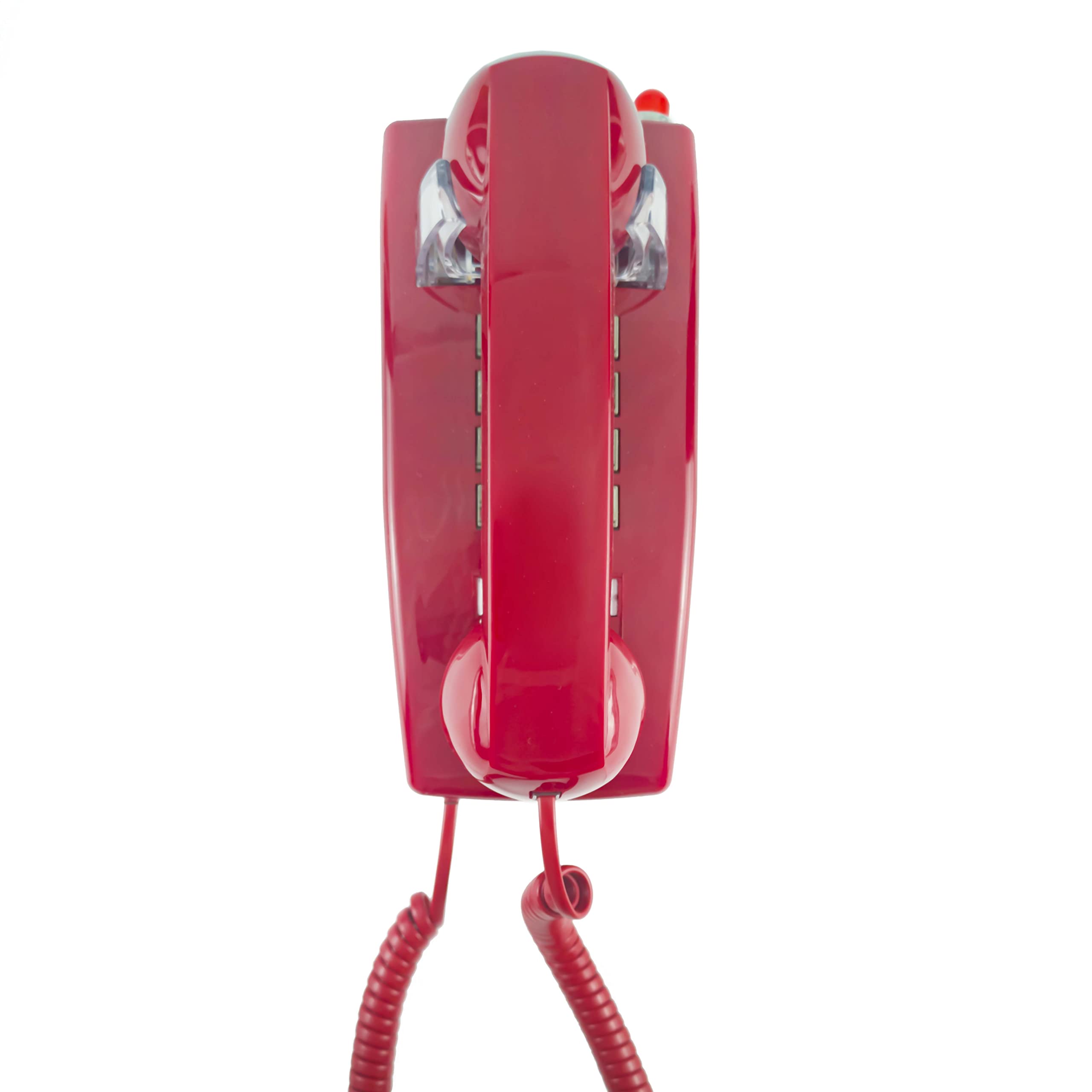Opis Wallfon Cable: Red Wall Telephone/Wall Mounted Phone/Corded Wall ...