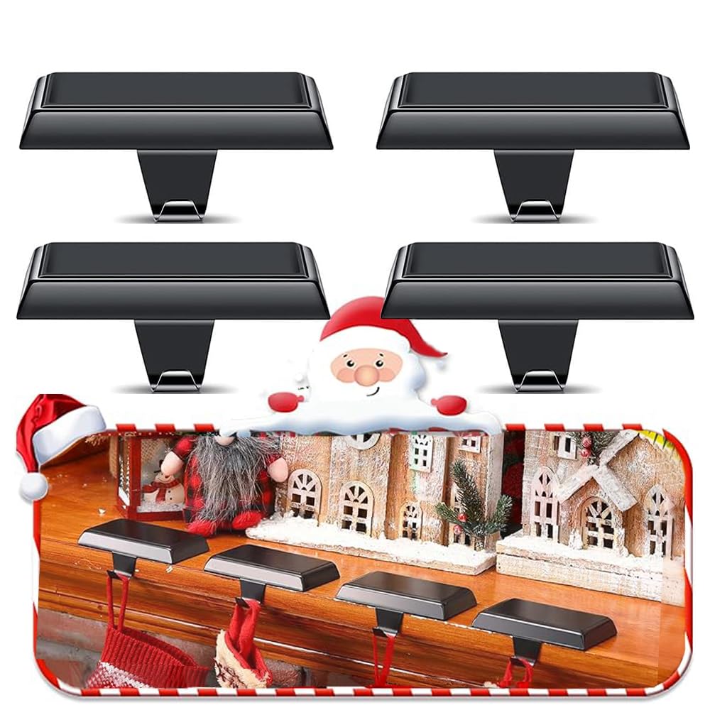 Amazon.com: YACFUL Set of 4 Christmas Stocking Holders for Mantle ...