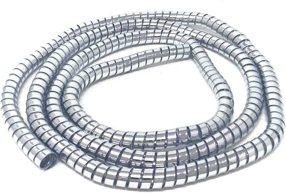 Chrome Spiral Cable Wrap/Wire Tidy (10mm) : Amazon.co.uk: DIY & Tools