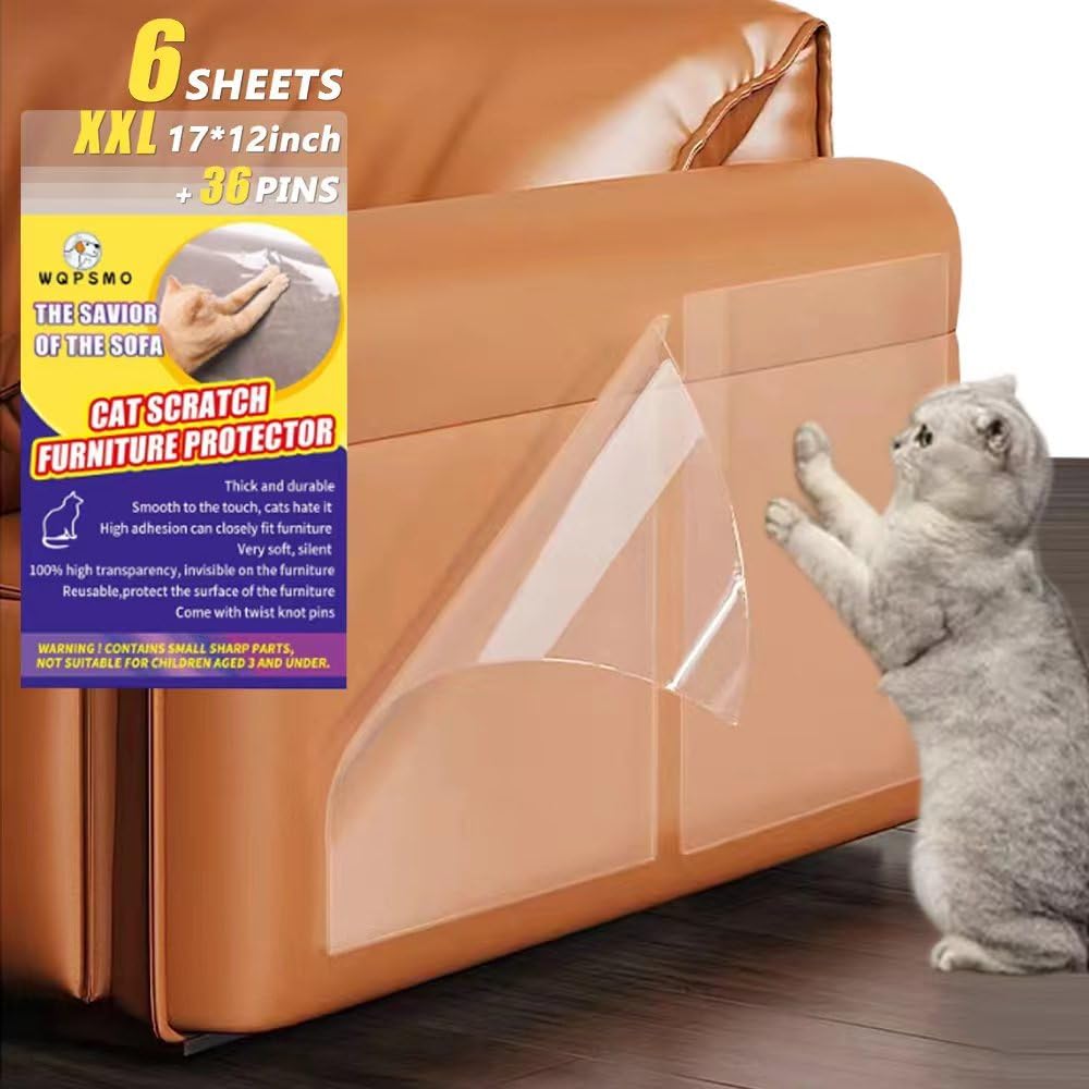 Amazon.com : Anti Cat Scratch Furniture Protector,Couch Protector for ...