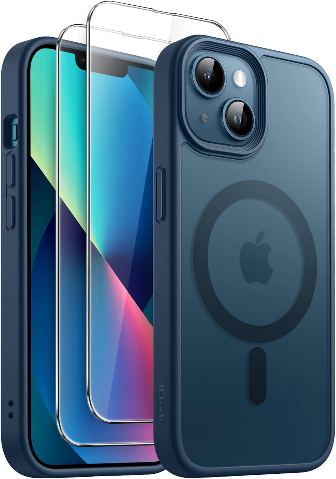 JETech 3 in 1 Cover Magnetica per iPhone 13 mini 5,4 Pollici con Pacco ...