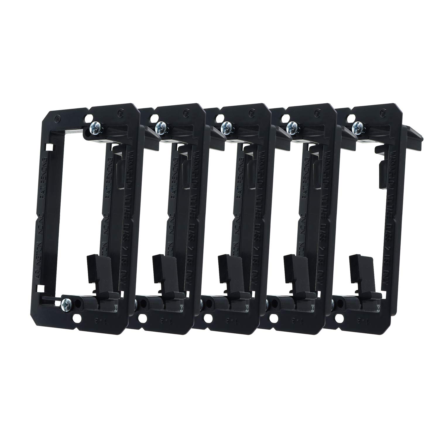 Amazon.com: Maxmoral 5pcs 1-Gang Low Voltage Mounting Bracket ...