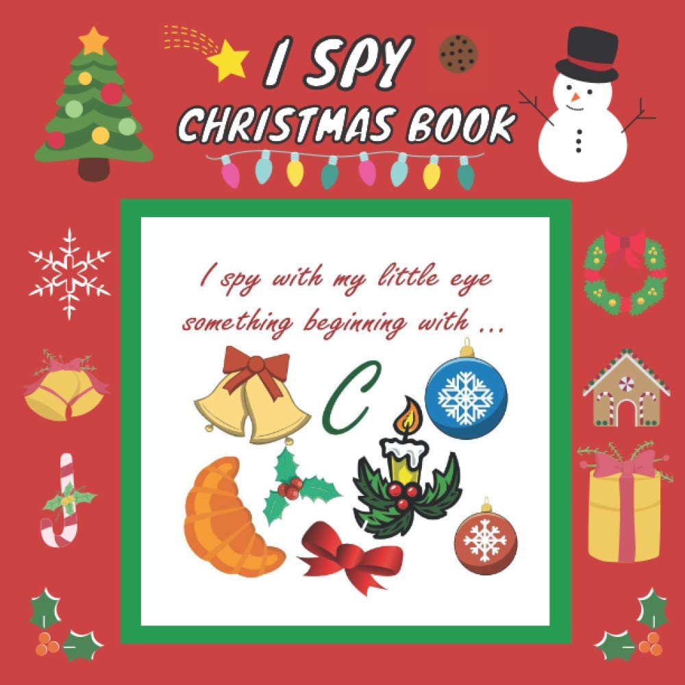 I Spy Christmas Book: I Spy With My Little Eye Guessing Game for ...