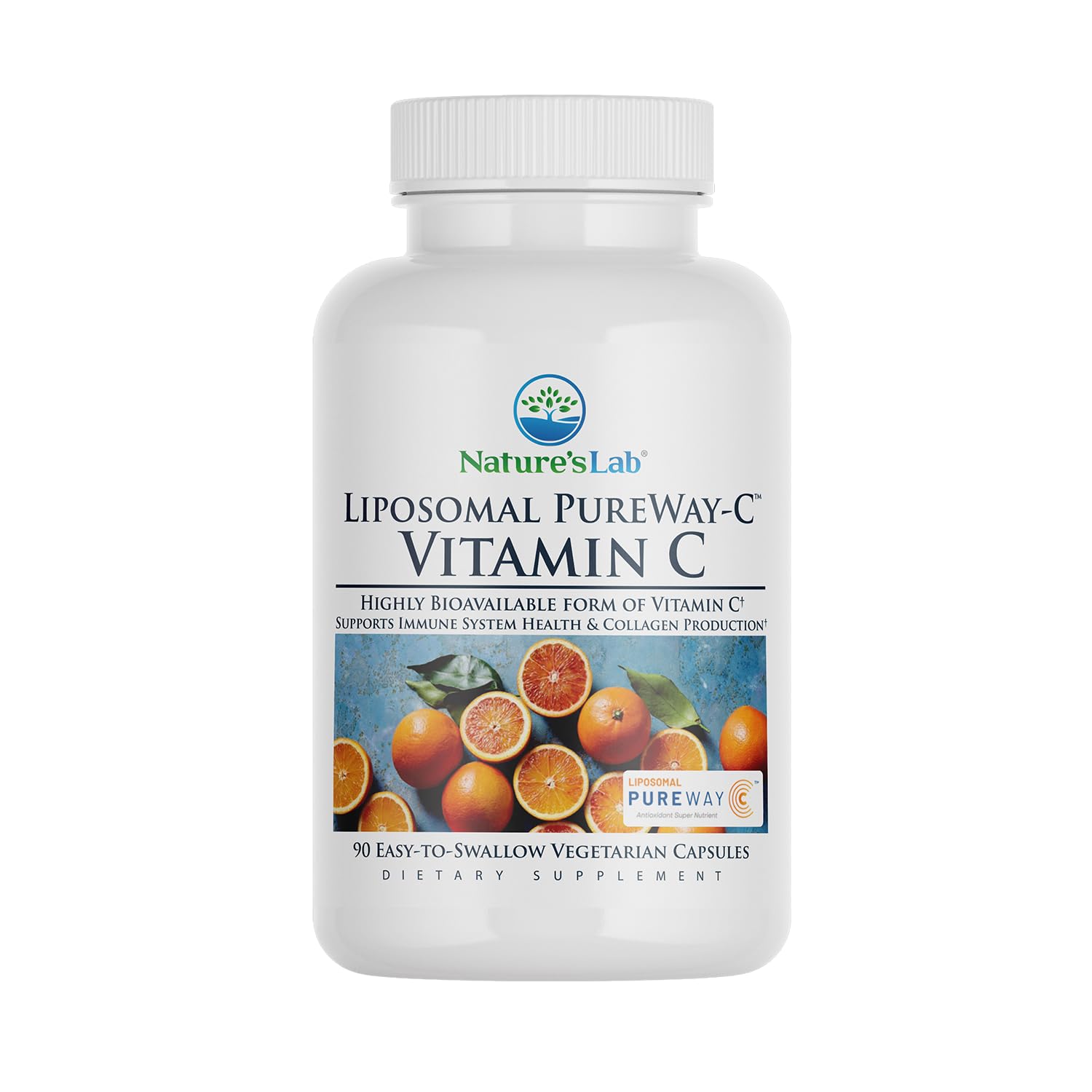 Vitamin C Lipossomal PureWay-C® da Nature’s Lab – Apoia a Saúde Imune e ...