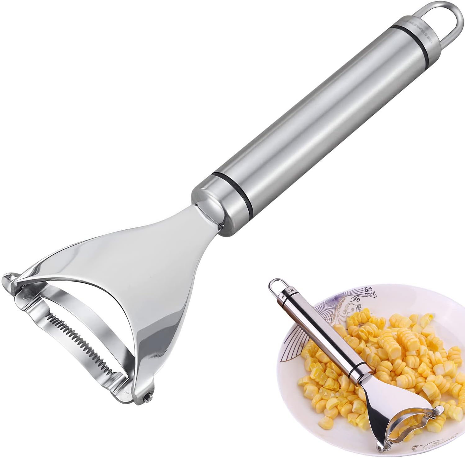 Amazon.com: 1 Pcs Corn Peeler Corn Planer Thresher Stainless Steel Corn ...