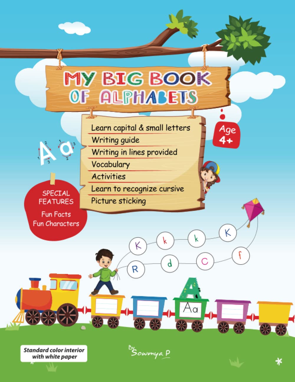 My Big Book of Alphabets: Letter and word recognition | Writing guide ...