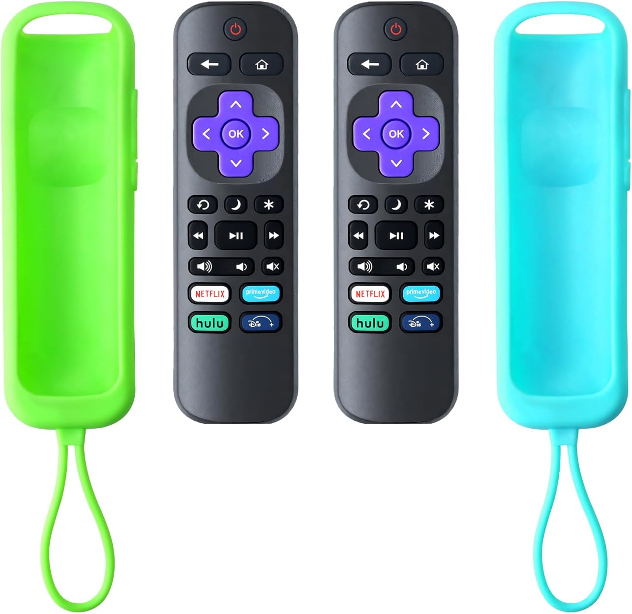 Amazon.com: Pack of 2 Universal Replacement Remote Compatible with TCL ...