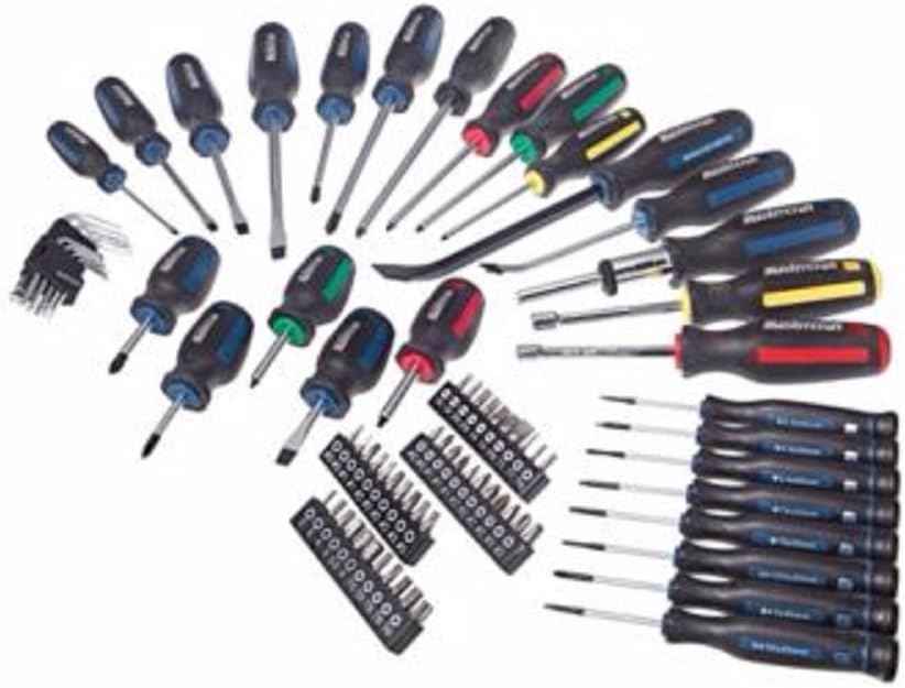 Mastercraft Screwdriver Set, 80-pc - Amazon.com