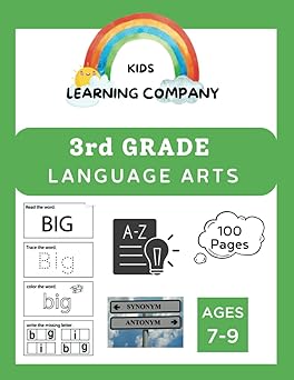 Amazon.com: Word Wizards :3rd Grade Language Arts Workbook for Ages 7-9 ...