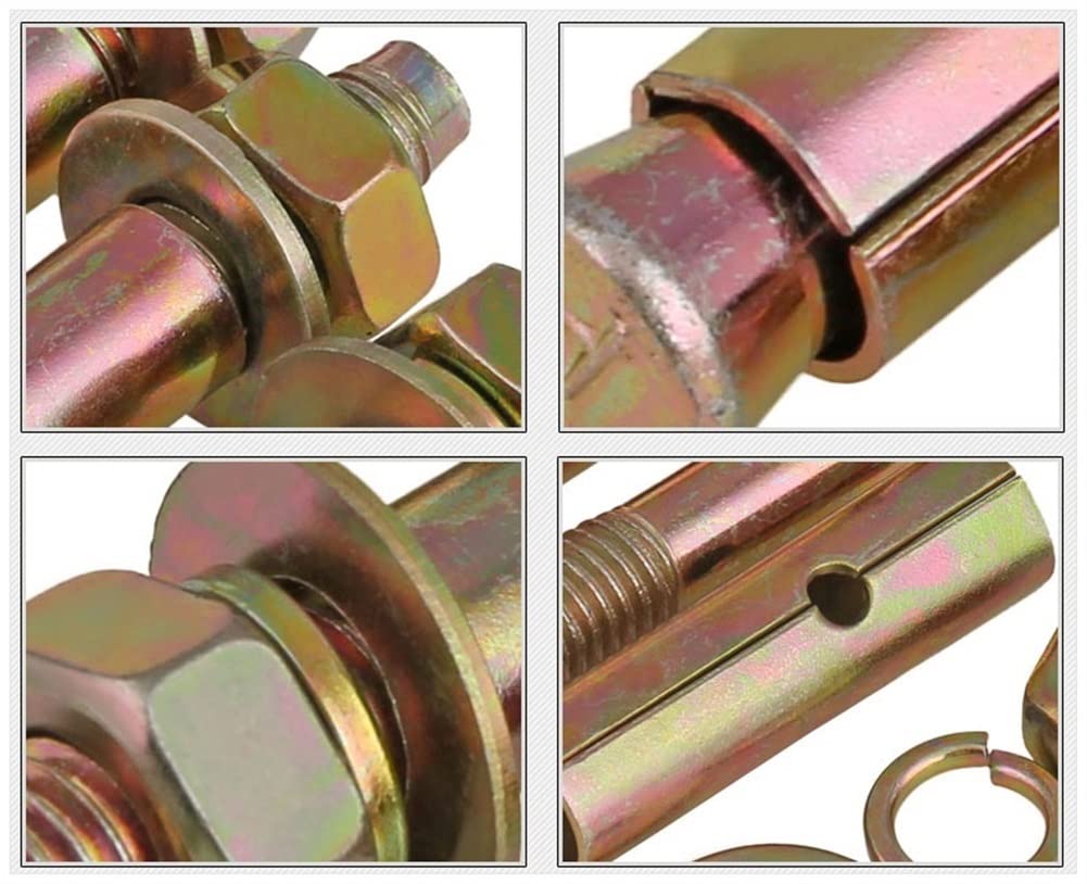 Speed Bump Anchor Expansion Screw, 10pcs Driveway Speeds Bups Expansion ...