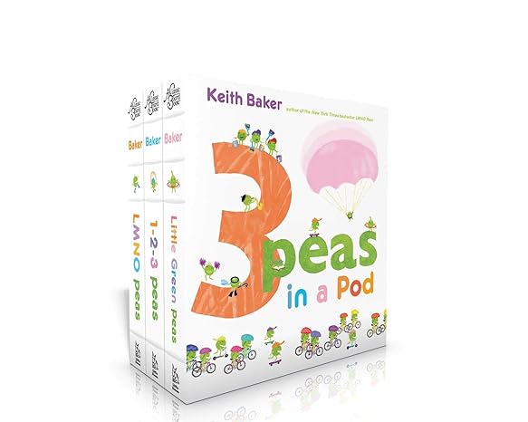 Amazon.com: 3 Peas in a Pod (Boxed Set): LMNO Peas; 1-2-3 Peas; Little ...