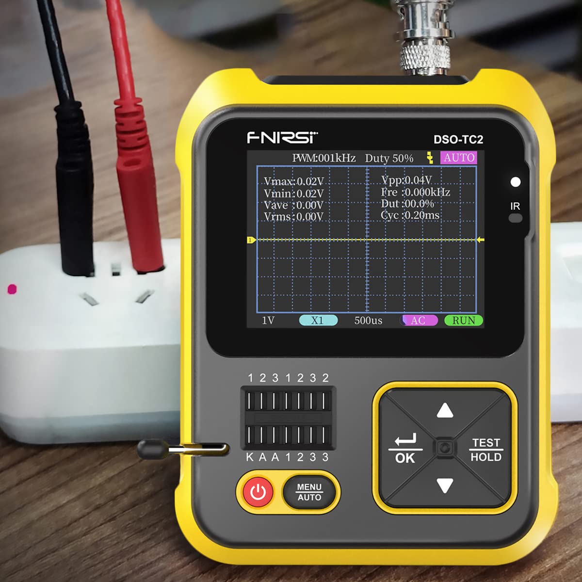 Buy Digital Oscillo High Precision Rechargeable Transistor Tester with ...