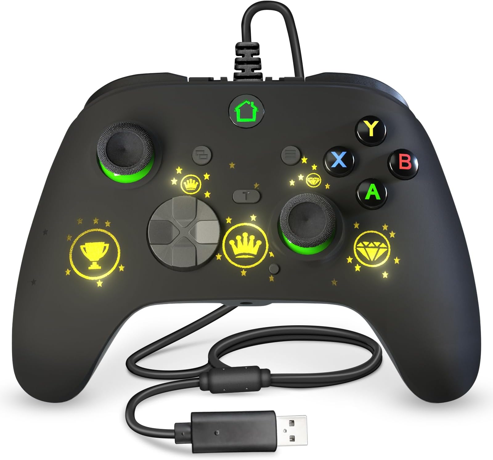 Wired PC Controller for Windows 10/11//Steam, Gaming Controller with ...
