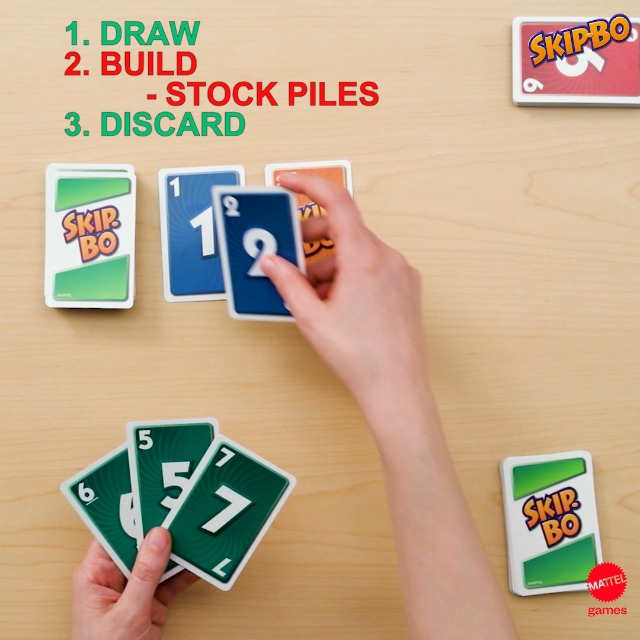 Snapklik.com : Skip Bo Card Games, For Adults And Family Night, Kids ...
