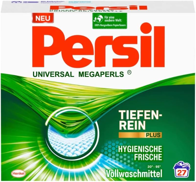 Amazon.com: Persil Universal Megaperls Powder Laundry Detergent 1.9kg ...