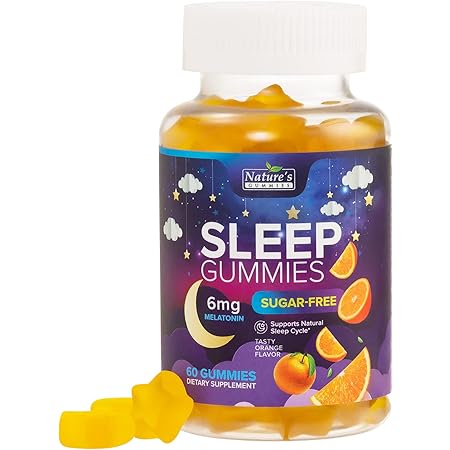 Amazon.com: Sleep Gummies Sugar Free - Extra Strength 6mg Melatonin ...