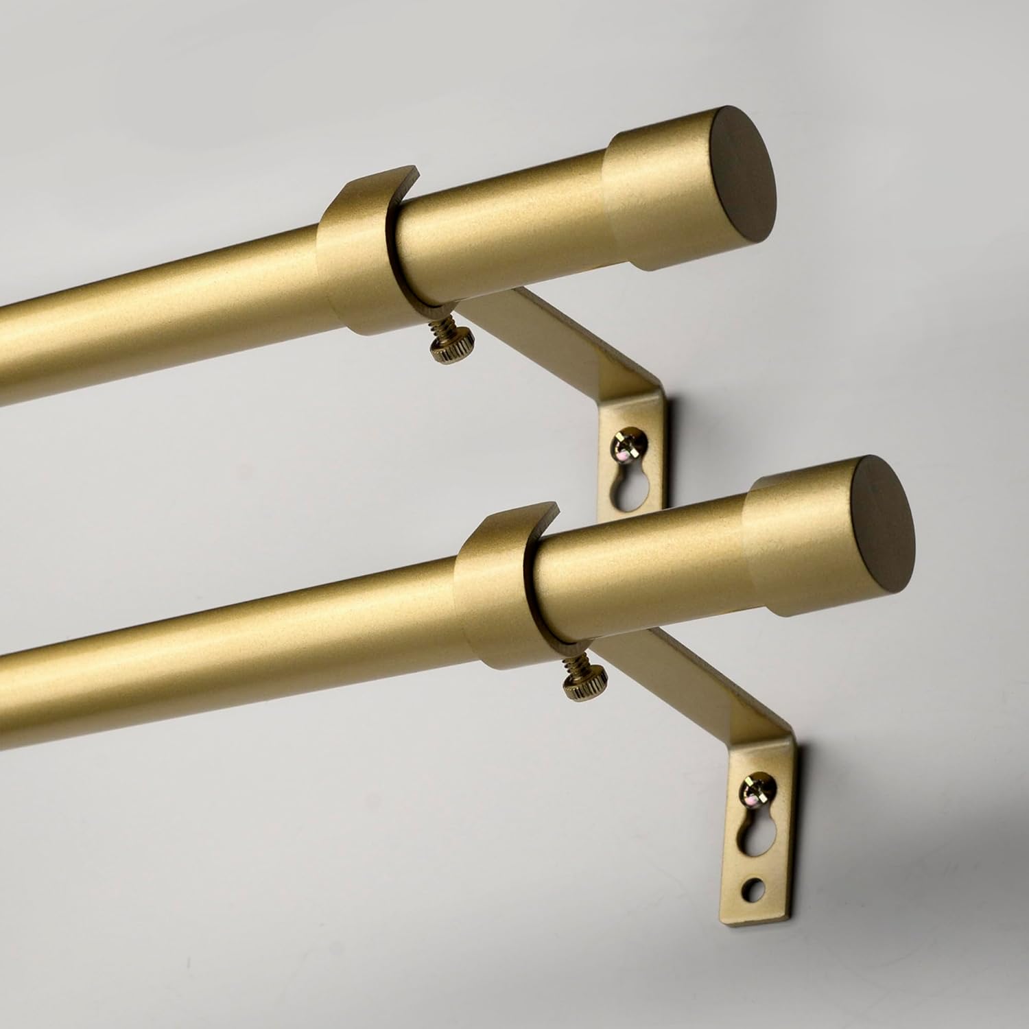 Amazon.com: Curtain Rods Modern Minimalist Style,3/4 Inch Diameter ...