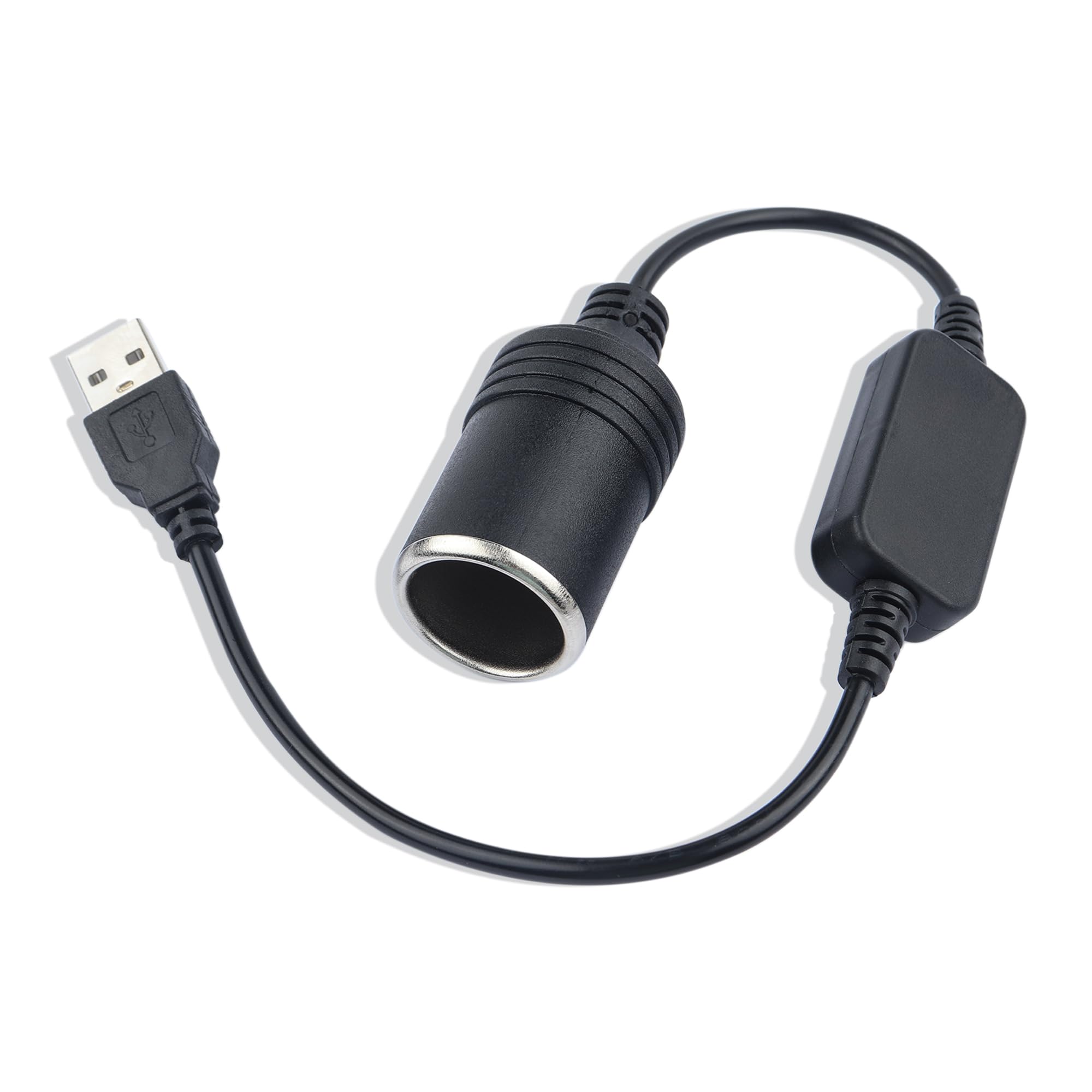 Amazon.com: IHOTDER 1.2Ft USB to Cigarette Lighter Adapter,12V ...