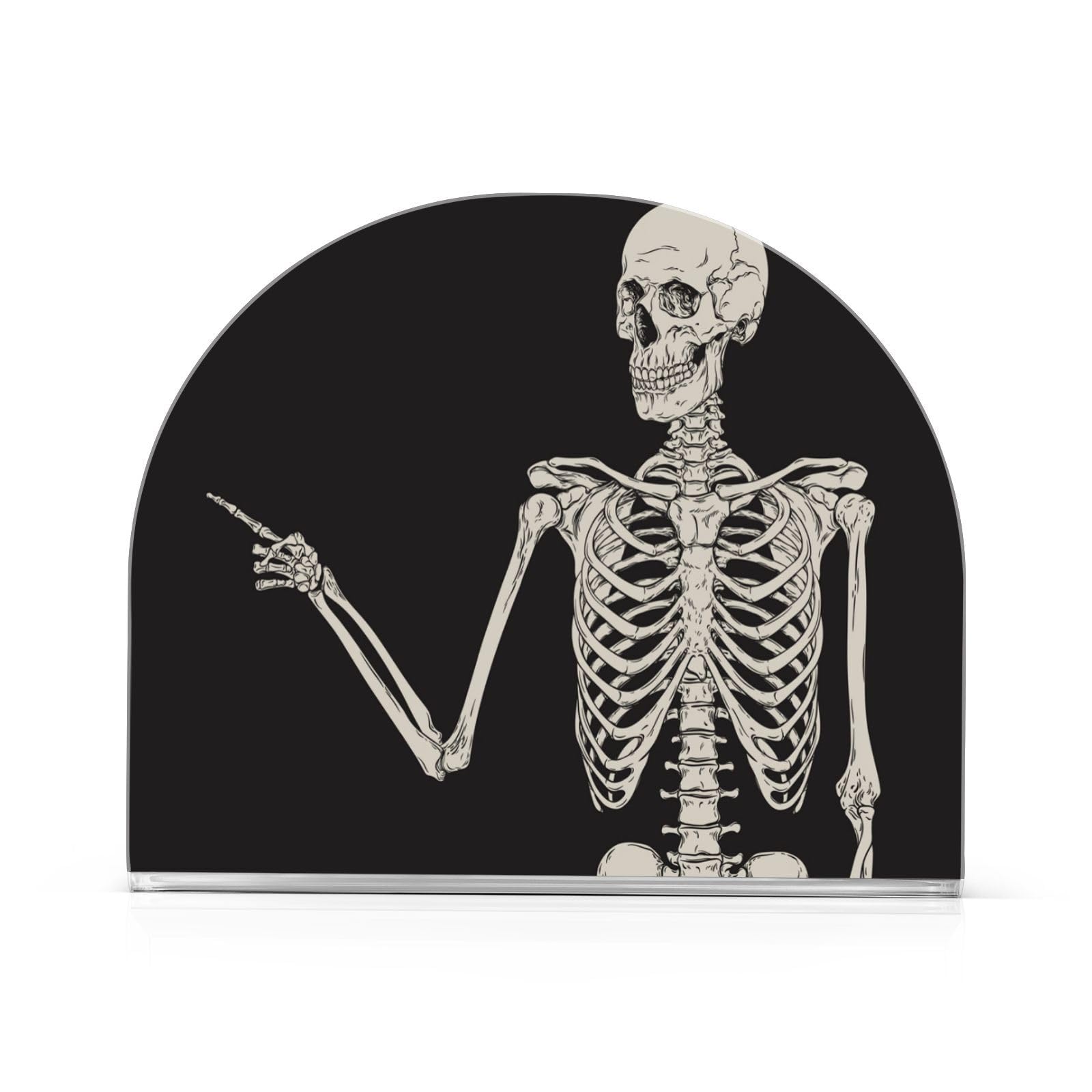 Skeleton Pointing Finger