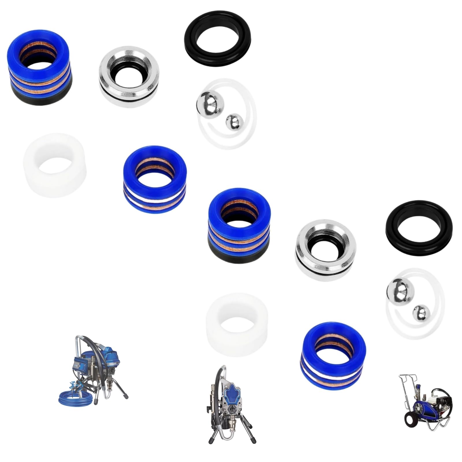 Amazon.com : 2 Sets QMTCYXGS 244194 Pump Repair Packing Kit Suitable ...