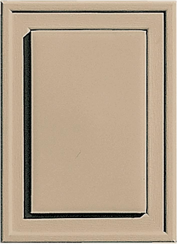 Builders Edge 130130001069 Raised Mini Mounting Block 069, Tan - Tools ...
