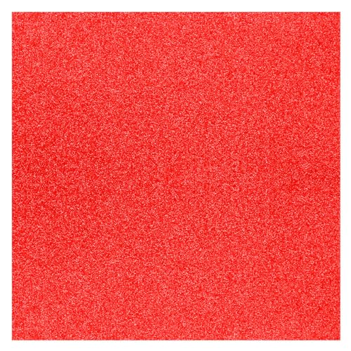 Snapklik.com : Baisunt 10 Sheets Red Glitter Cardstock Paper For ...