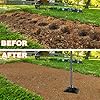 Amazon.com : Garden Steel Tamper with 45 Inch Handle, Hand Ground ...