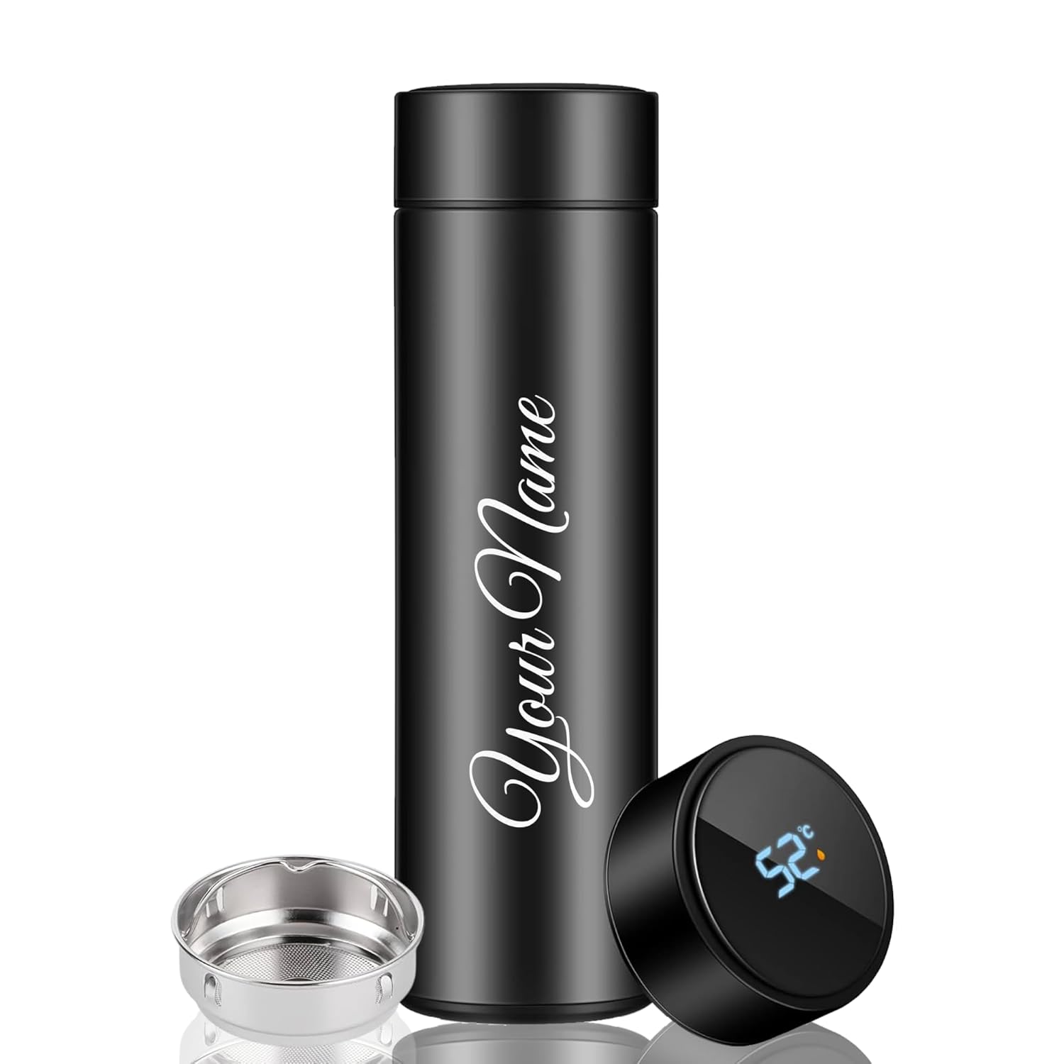 CORPORATE PORIUM Your Name Printed Stainless Steel Vacuum Insulated ...