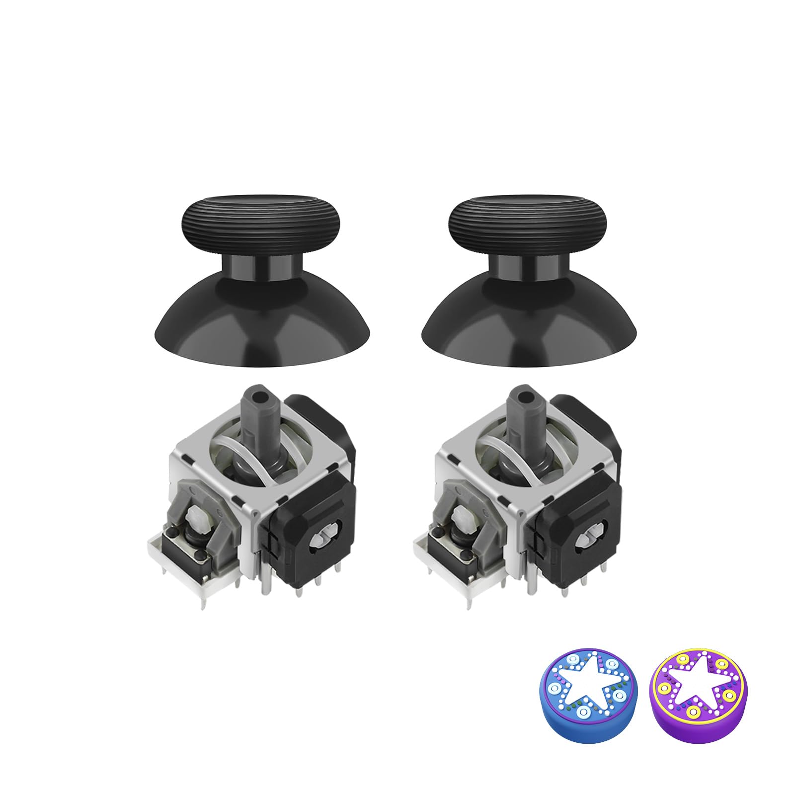 AKNES GuliKit TMR Electromagnetic Joysticks for DualSense PS5 ...