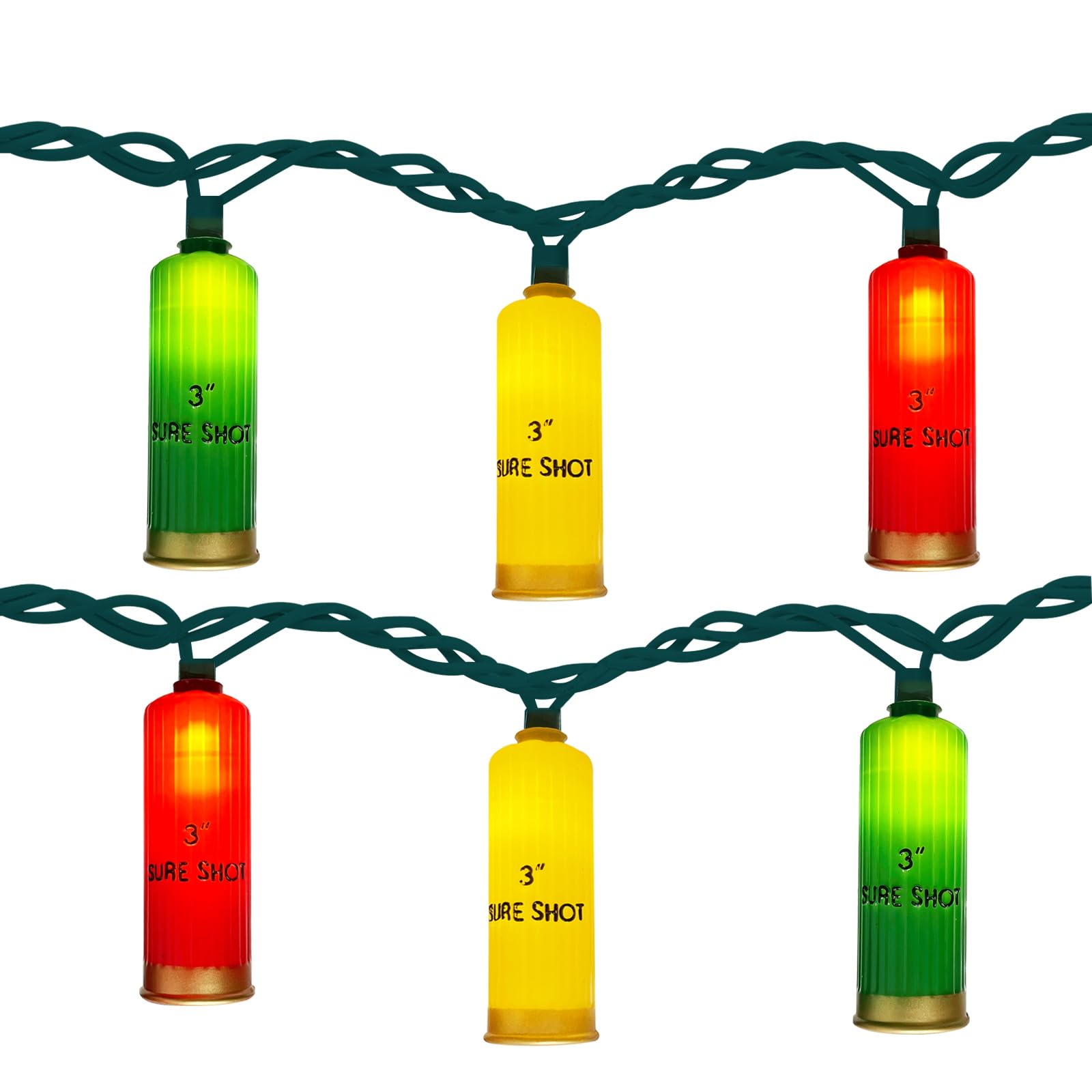 Shotgun Shell Christmas Lights