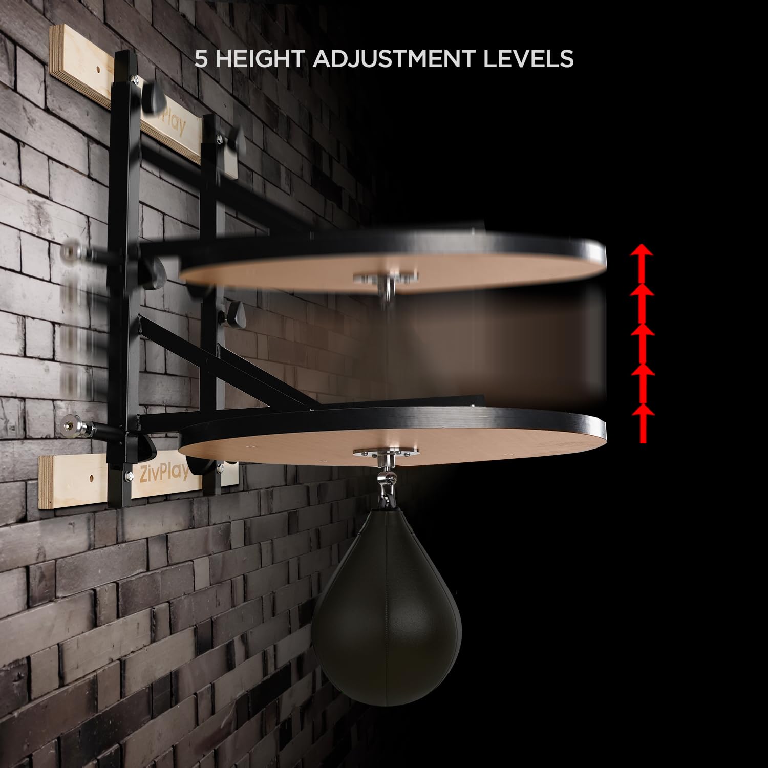 Snapklik.com : Speed Bag Platform Set Includes Adjustable Speed Bag ...