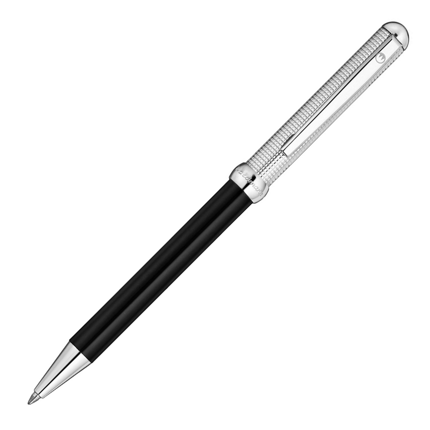 Amazon.com : Waldmann Chess Ballpoint Pen Black Lacquer / Sterling ...