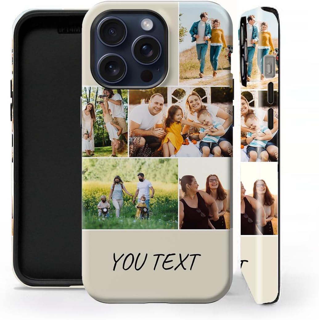 Amazon.com: Personalized Phone Case for iPhone 16 15 14 13 12 11 Pro ...