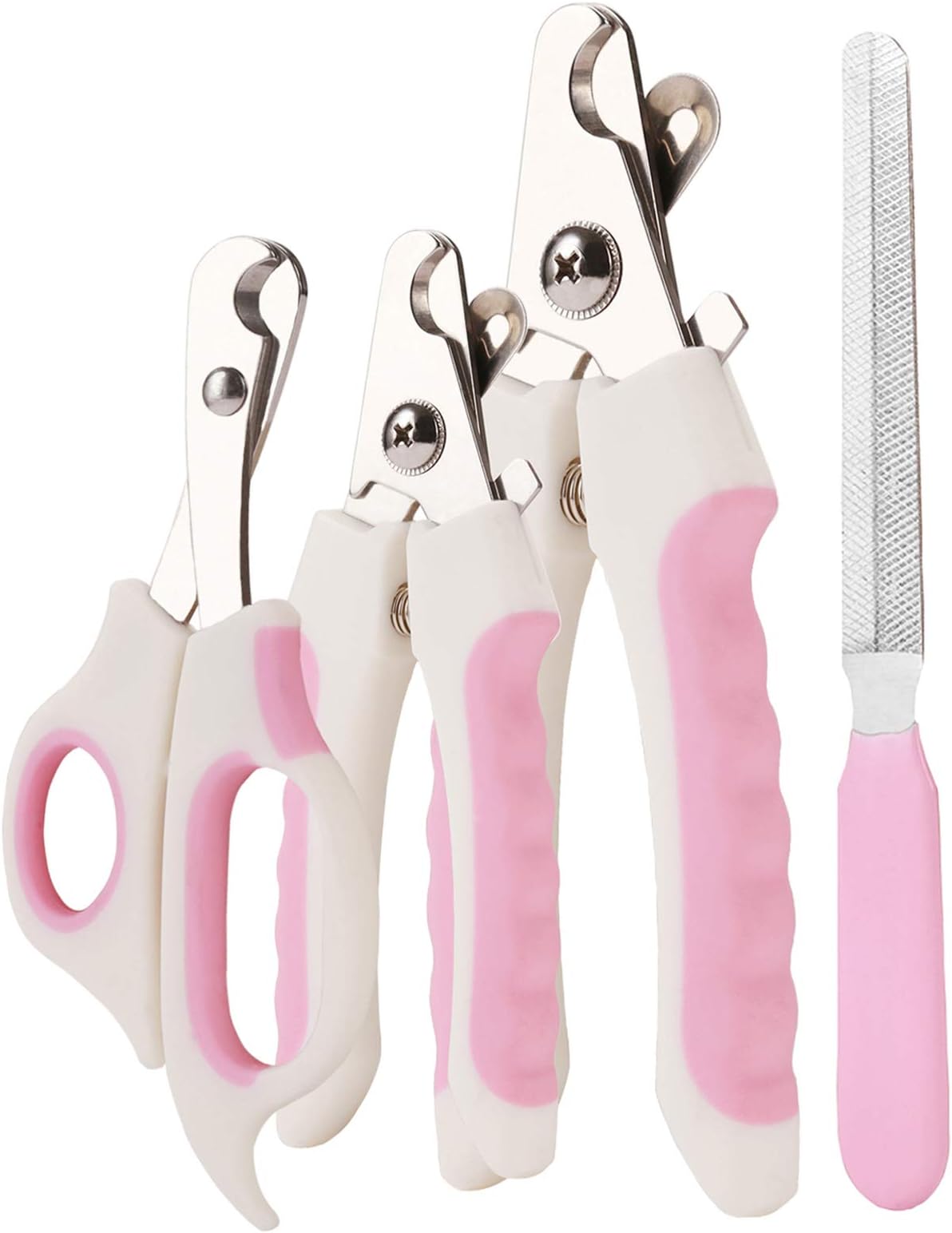 Amazon.com: QEBABY Dog Nail Clippers and Trimmer Set with Safety Guard ...