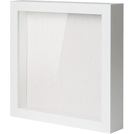 Amazon.com - Muzilife 8x8" Shadow Box Picture Frame with Linen Board ...