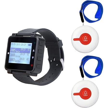 Amazon.com : CallToU Caregiver Pager Wireless Smart Call Button Nurse ...