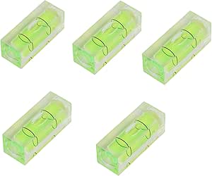 Haosie 5pcs Small Spirit Level, 15 * 15 * 40mm Mini Spirits Levels ...