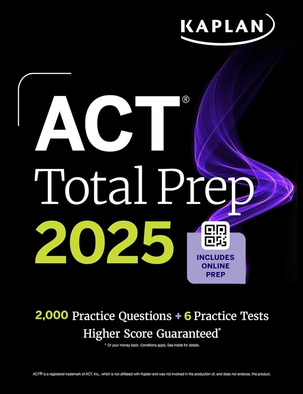 ACT Total Prep 2025: Includes 2,000+ Practice Questions + 6 Practice ...