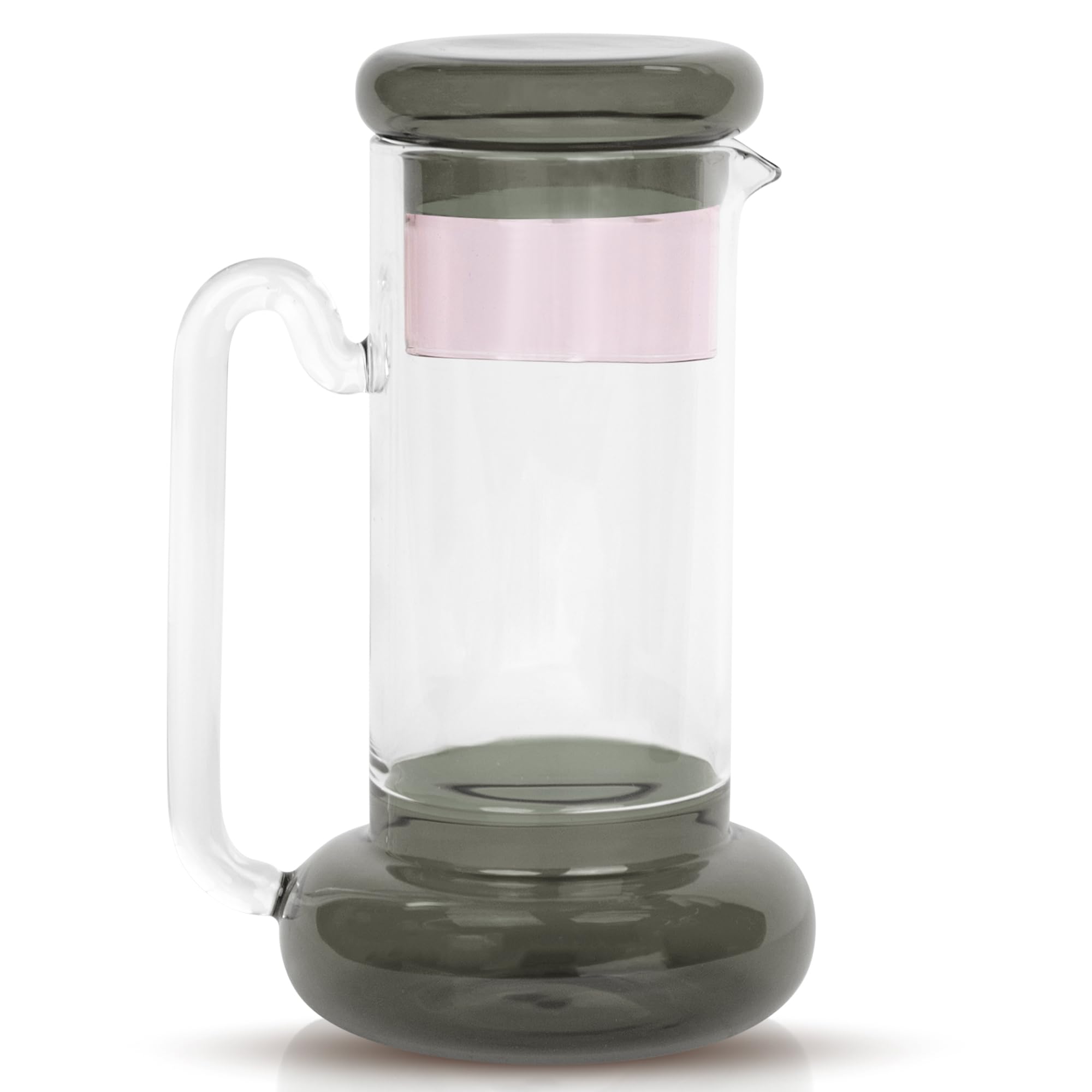 Amazon.com: elle decor Bedside Pitcher Set | 32-Ounce Carafe with Cup ...