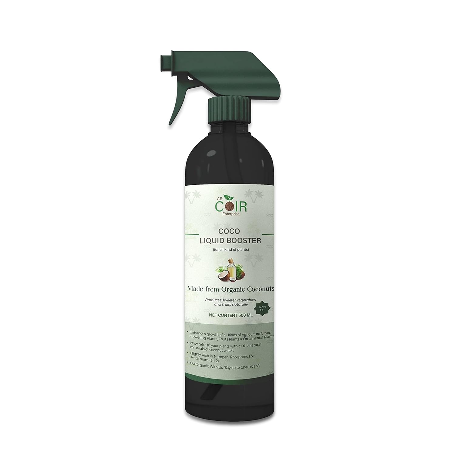 Coco Liquid Organic Fertilizer Booster for Plants (500 Ml) : Amazon.in ...