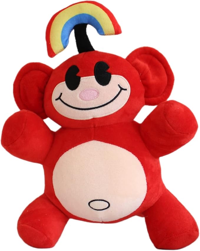 Amazon.com: Rainbow Monkey Plush,12" KND Rainbow Monkey Plushies ...