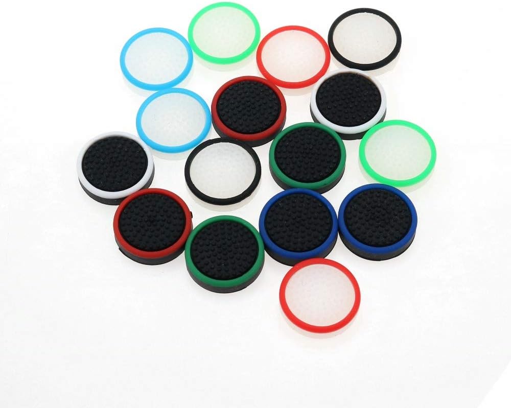 Amazon.com: Silicone Analog Thumb Grip Stick Cap Cover Joystick Cap ...