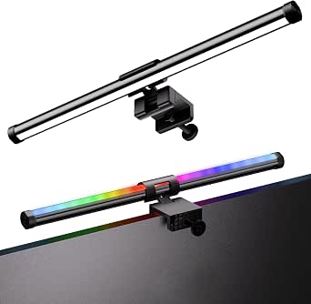 Quntis Eye Protection Lamp-RGB Touch Version, 44cm Computer Monitor ...