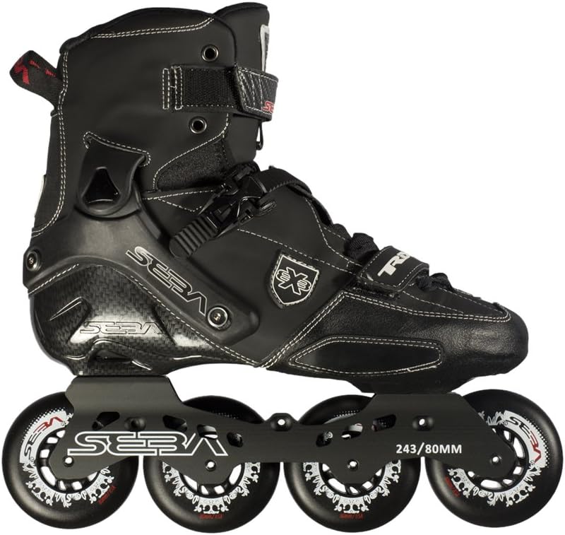 Seba Patines en Línea Trix 2 Deluxe Negro EU 38 : Amazon.es: Moda