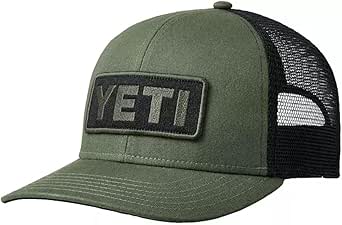 YETI Logo Badge Hat MPT Smoke Gray at Amazon Men’s Clothing store