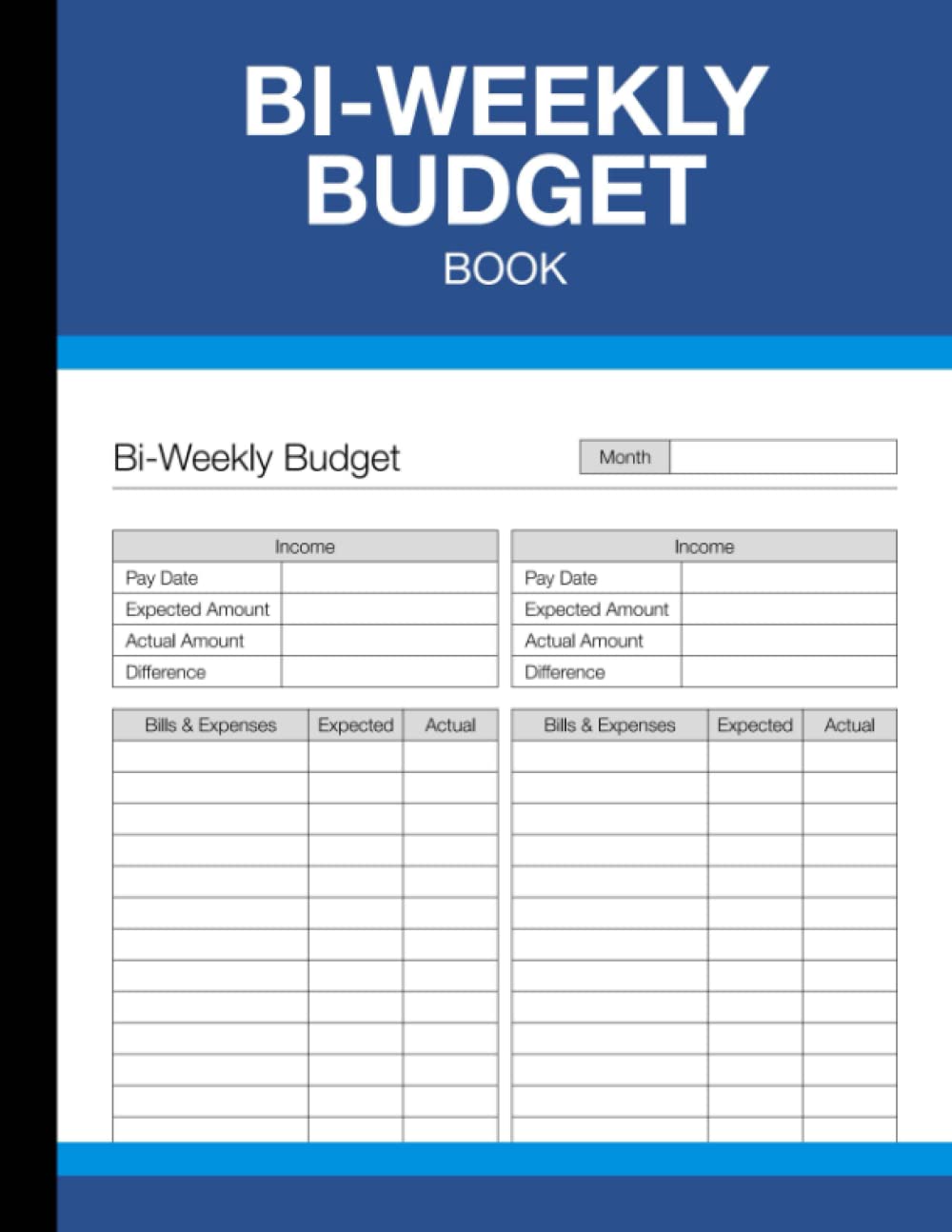 Biweekly Budget Book: Paycheck Budgeting for Couples and Individuals ...