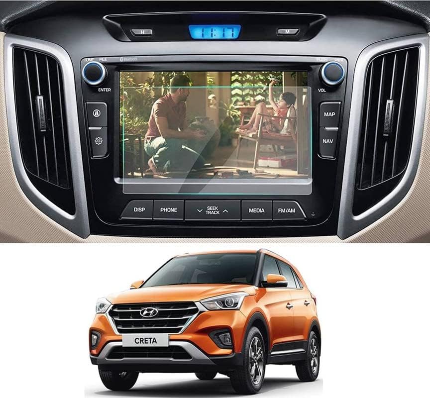 A.K.S.G. 9H Unbreakable Car Infotainment System Screen Protector ...